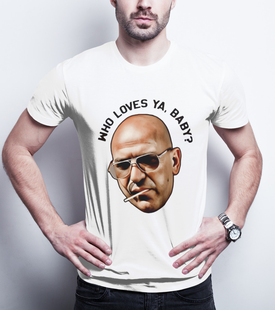 Who Loves Ya Baby Theo Kojak T-Shirt