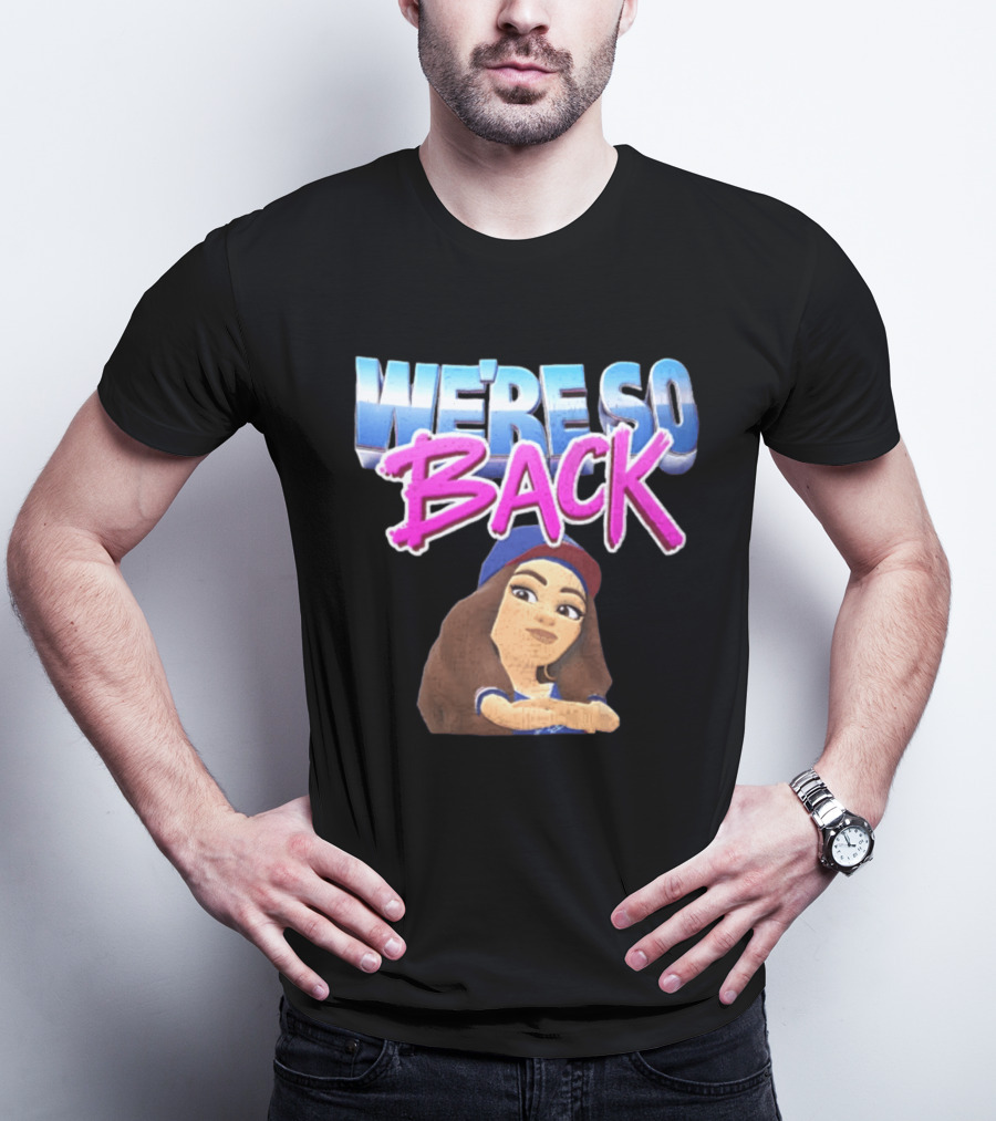 We're So Back Bitmoji Avatar Los Angeles Dodgers T-Shirt