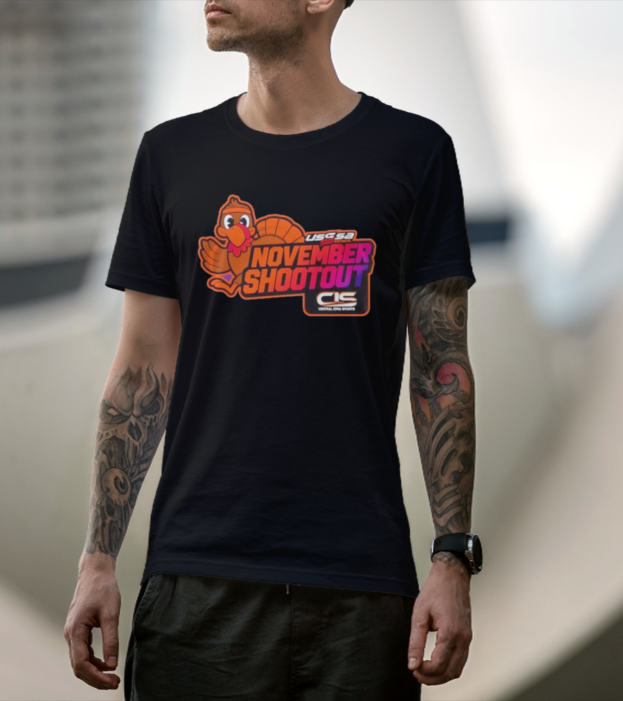 USSSA Iowa November Shootout CIS Central Iowa Sports Turkey 2026 T-Shirt