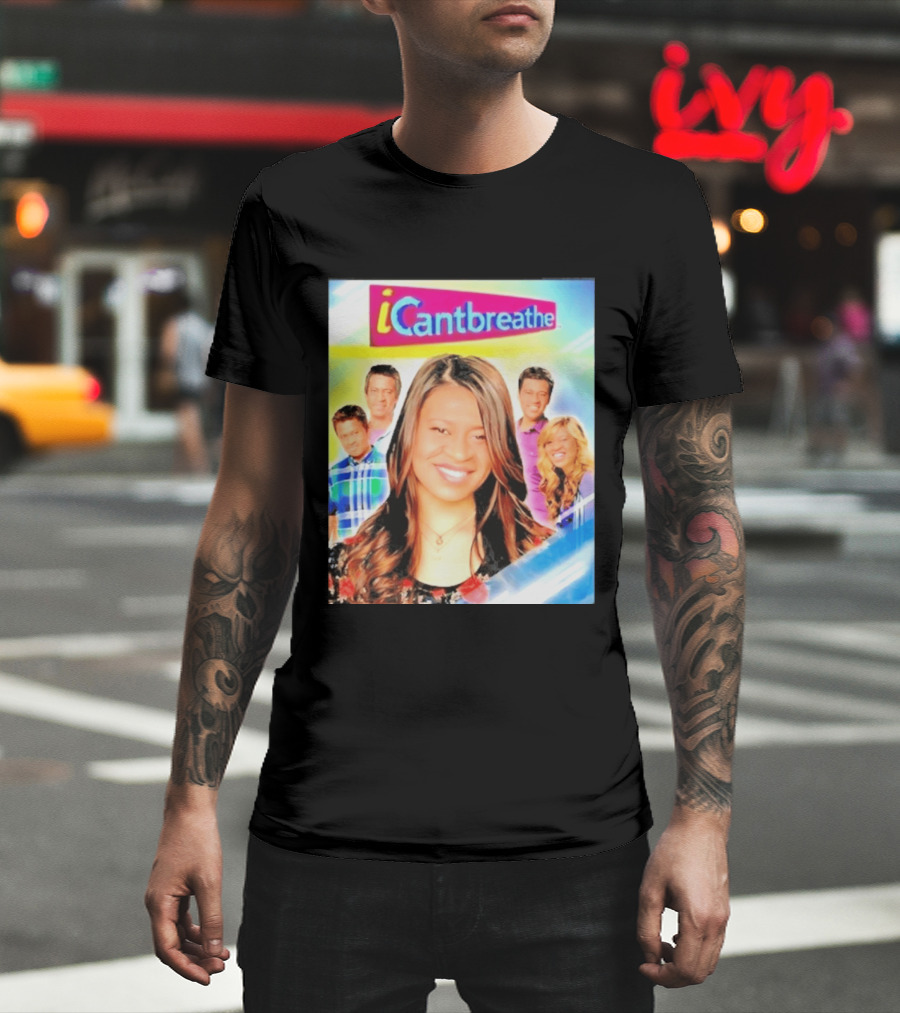ICantbreathe ICarly Television Meme T-Shirt