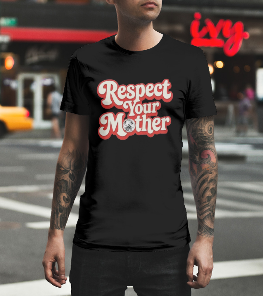 Respect Your Mother Soccer Ball 2026 T-Shirt
