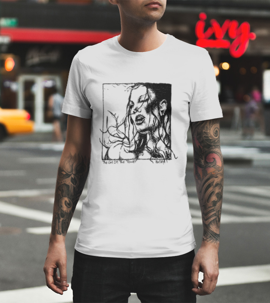 Halsey The Girl In The Tower Enchanted Forest Shadows T-Shirt
