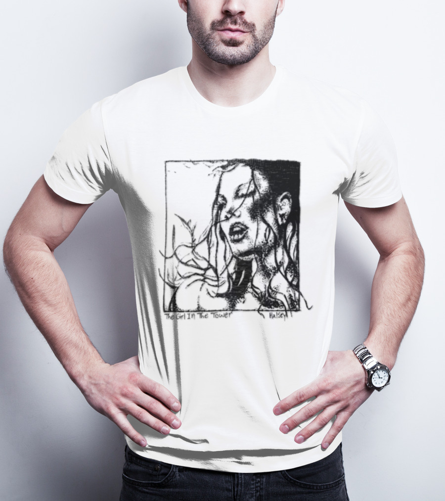 Halsey The Girl In The Tower Enchanted Forest Shadows T-Shirt