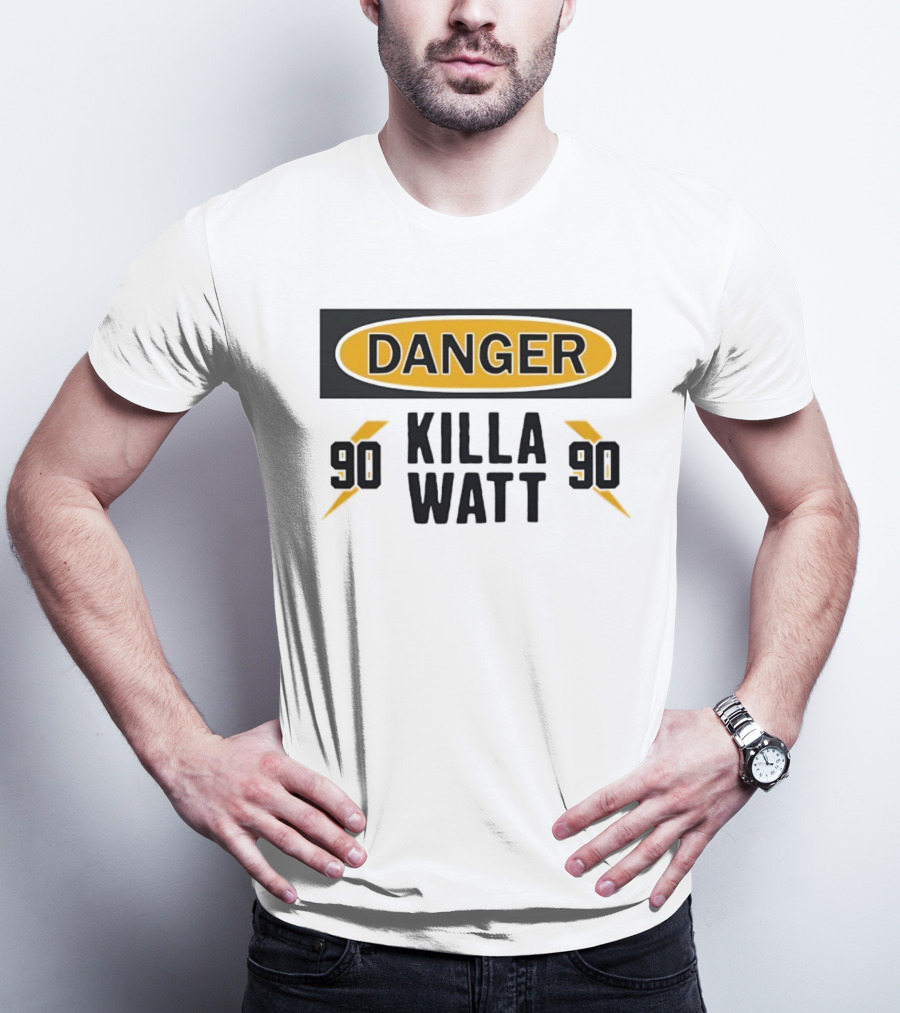 Danger Killa Watt 90 Pittsburgh Steelers TJ Watt T-Shirt