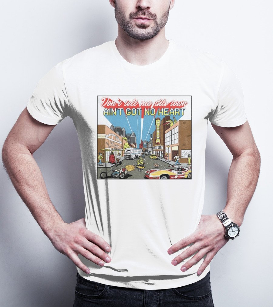 Don't Tell Me This Town Ain't Got No Heart Alabama Strip Scene T-Shirt