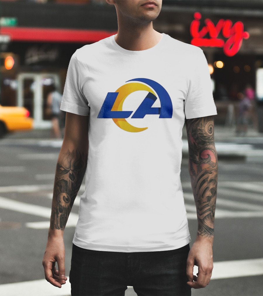 Los Angeles Rams Peanuts Snoopy Start Of The Season Collaboration T-Shirt