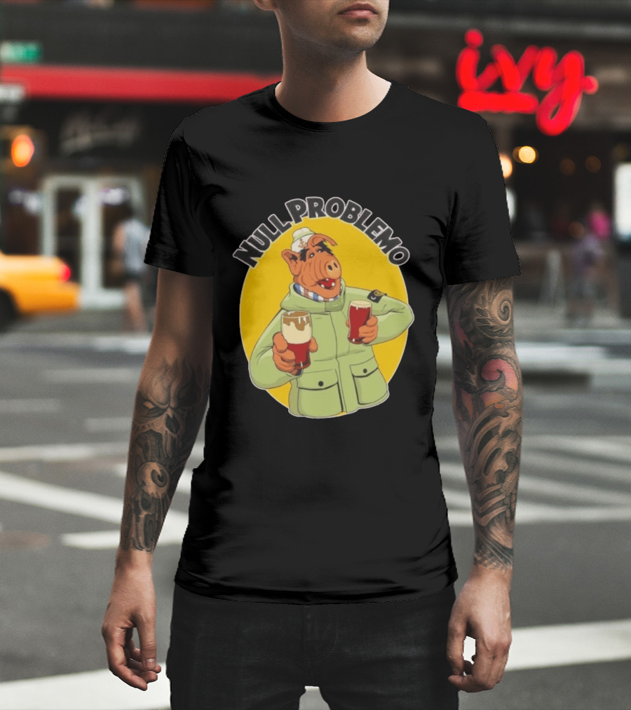 ALF Null Problemo Gordon Shumway 80s TV Show T-Shirt