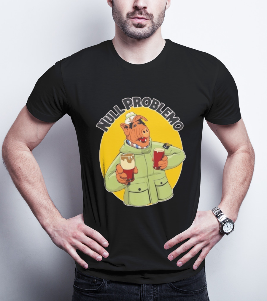 ALF Null Problemo Gordon Shumway 80s TV Show T-Shirt