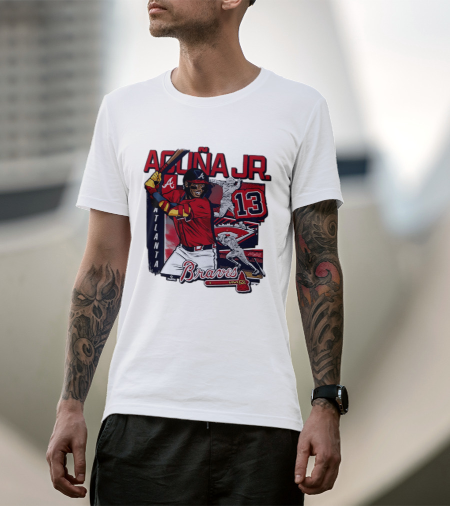 Ronald Acuna Jr. 13 Atlanta Braves 2026 Baseball MLB T-Shirt