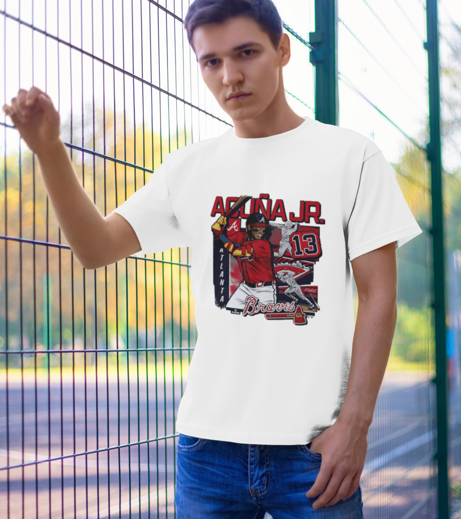 Ronald Acuna Jr. 13 Atlanta Braves 2026 Baseball MLB T-Shirt