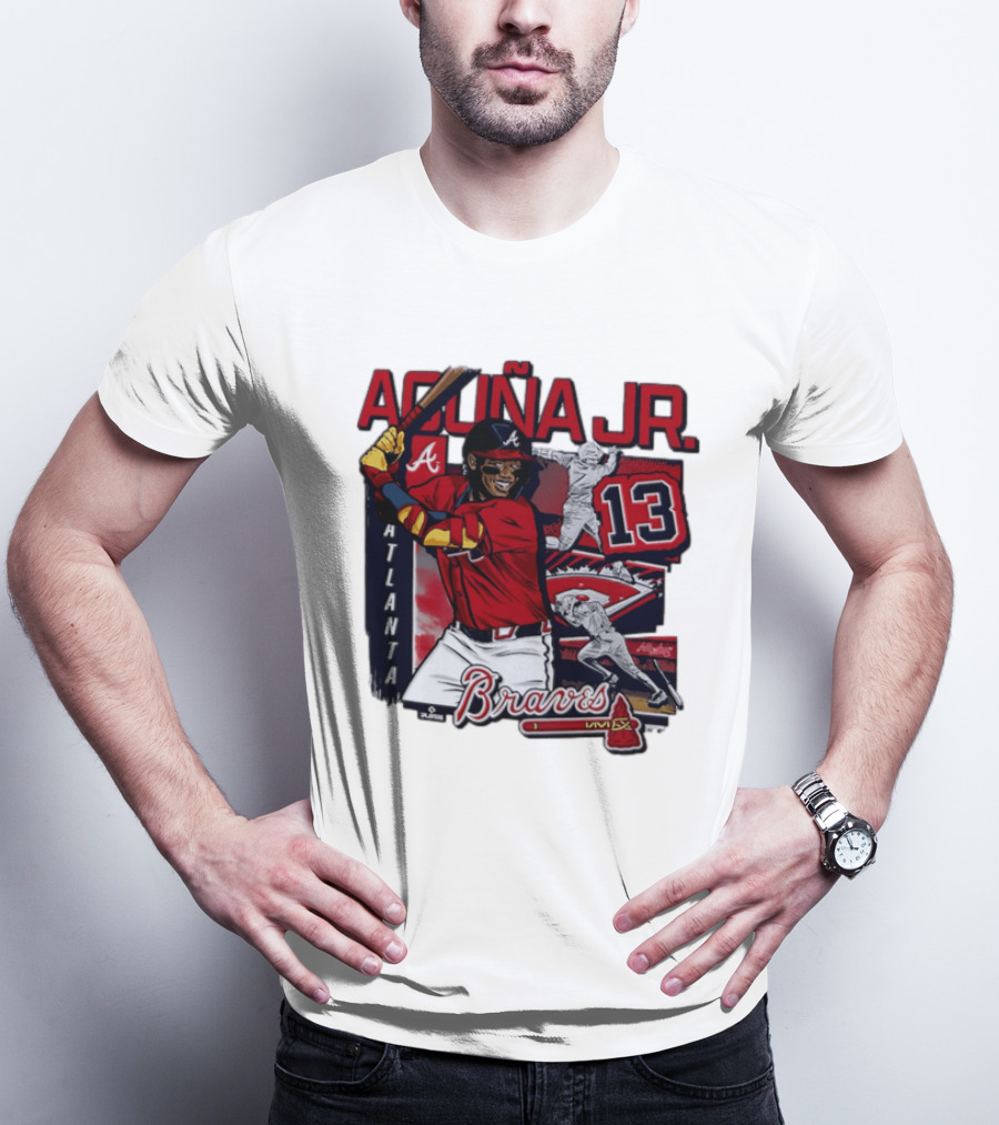 Ronald Acuna Jr. 13 Atlanta Braves 2026 Baseball MLB T-Shirt