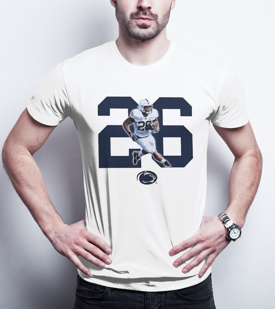 Penn State Nittany Lions Saquon Barkley Number 26 Football Player T-Shirt
