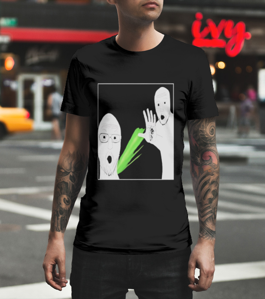 Soyjak Pointing Meme Wholesome Internet Reaction T-Shirt