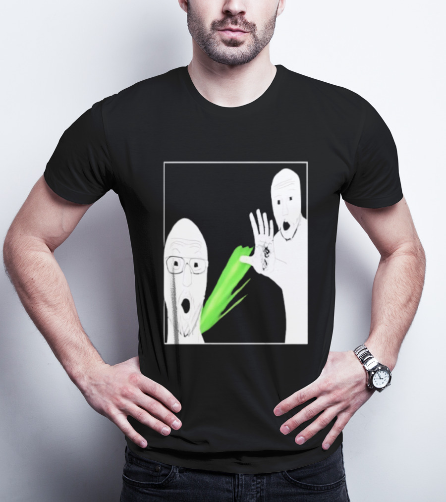 Soyjak Pointing Meme Wholesome Internet Reaction T-Shirt