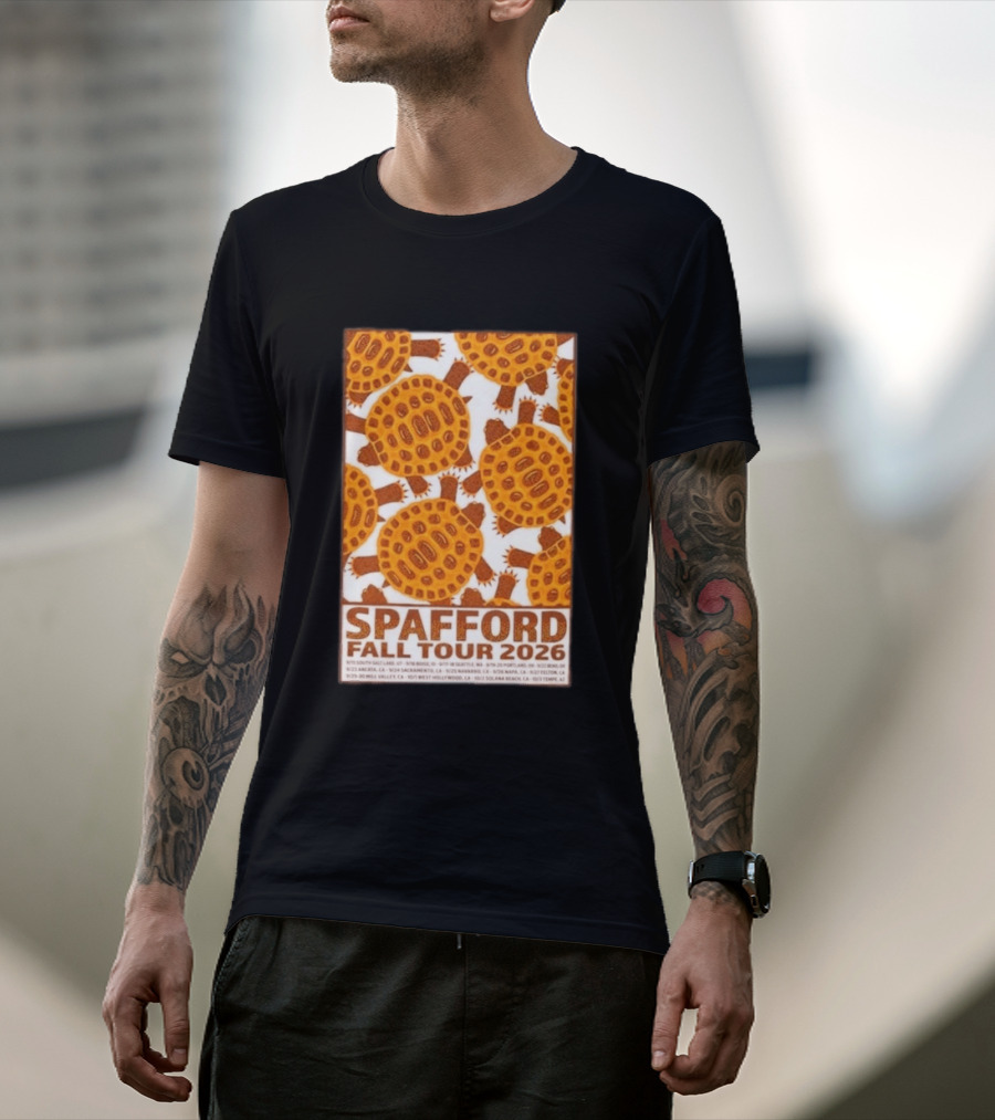 Spafford Fall Tour 2026 Turtles And Tour Dates T-Shirt