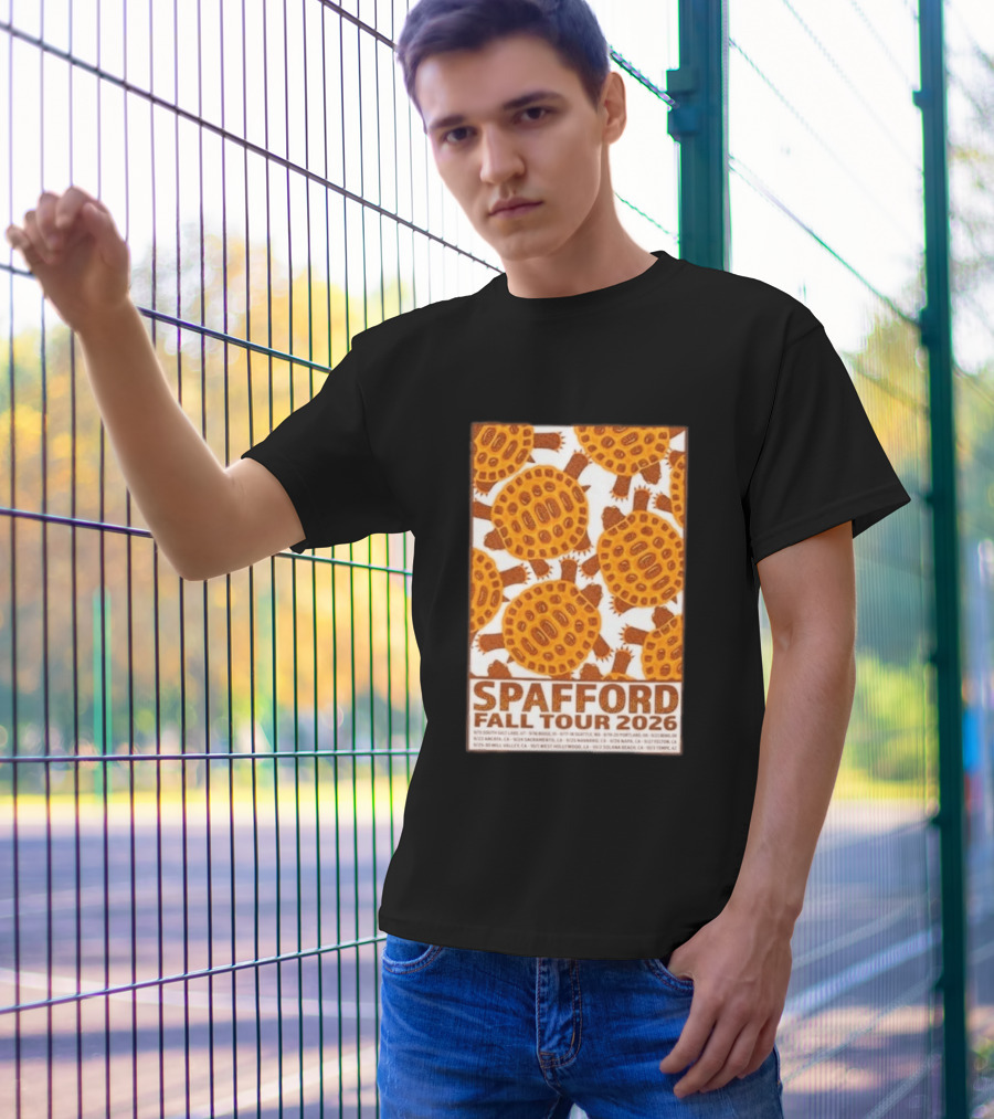 Spafford Fall Tour 2026 Turtles And Tour Dates T-Shirt
