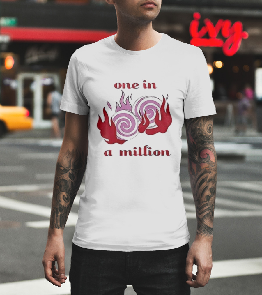 Twice One In A Million Spiral Flames Graphic 10th Anniversary Film And Album T-Shirt