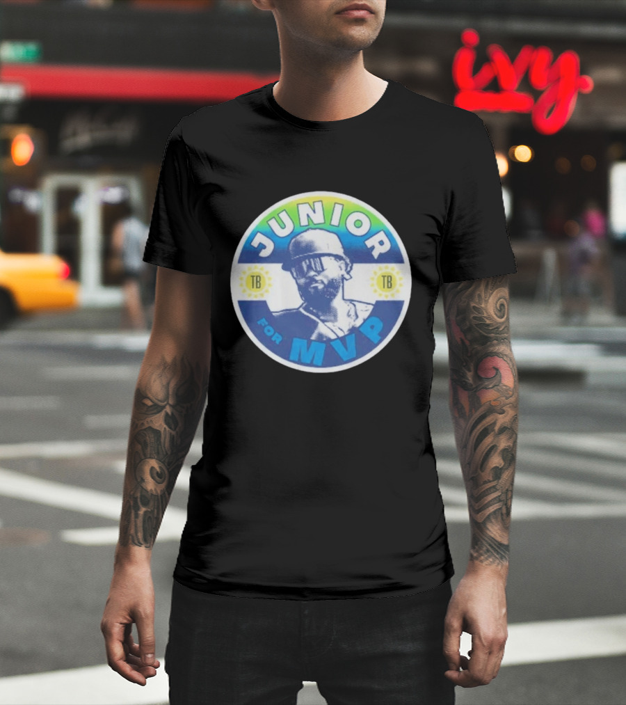 Junior For MVP TB Rays Baseball Fan T-Shirt