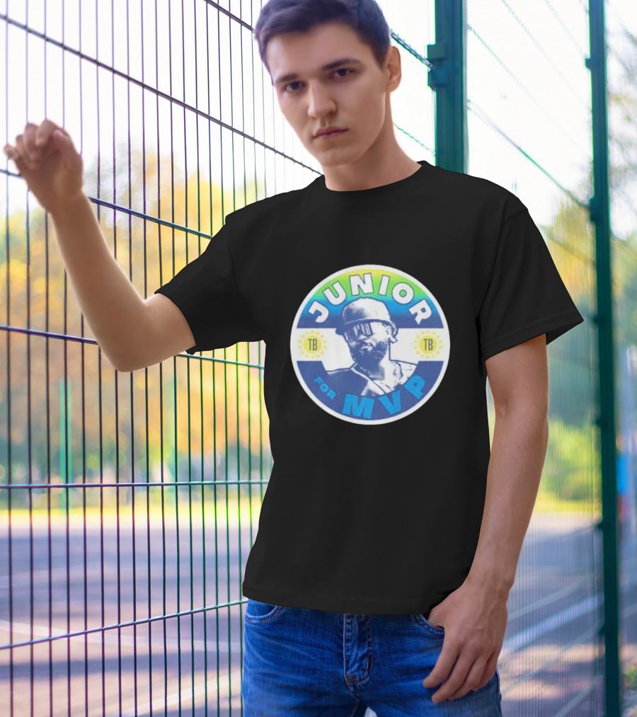Junior For MVP TB Rays Baseball Fan T-Shirt