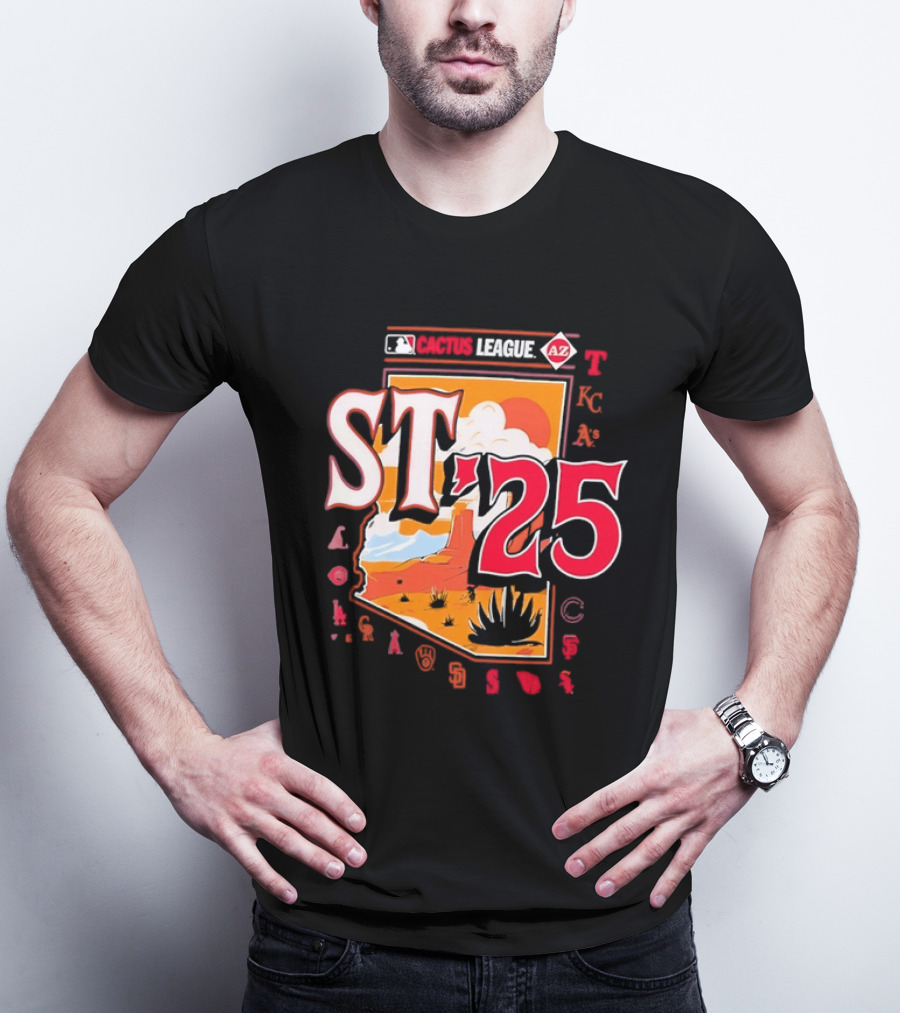 Cactus League 2025 Arizona Spring Training MLB AZ ST'25 T-Shirt