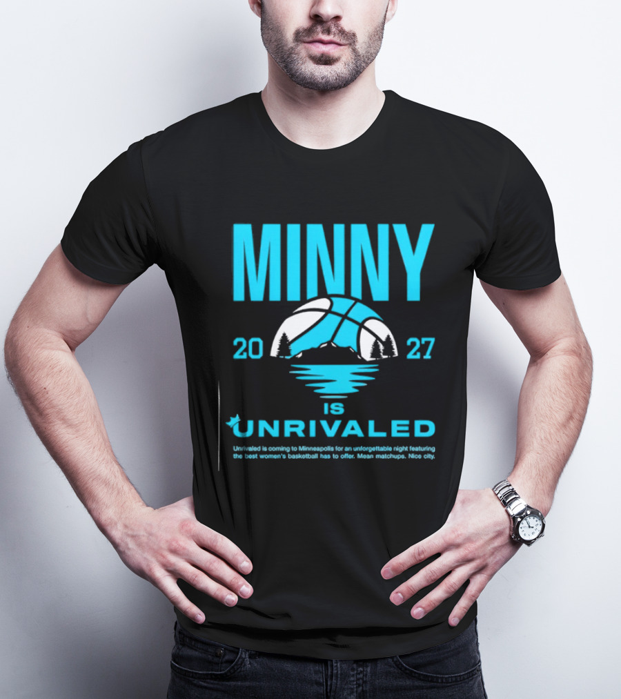 Minny 2027 Unrivaled Basketball Season 3 Bus Tour Event T-Shirt