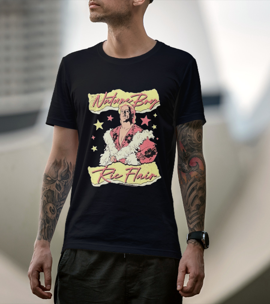Nature Boy Ric Flair Distressed Vintage Wrestling T-Shirt