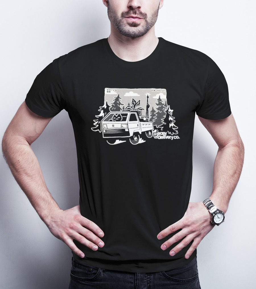 Easy Delivery Co Fangamer Gaming Truck Scene Forest Adventure T-Shirt