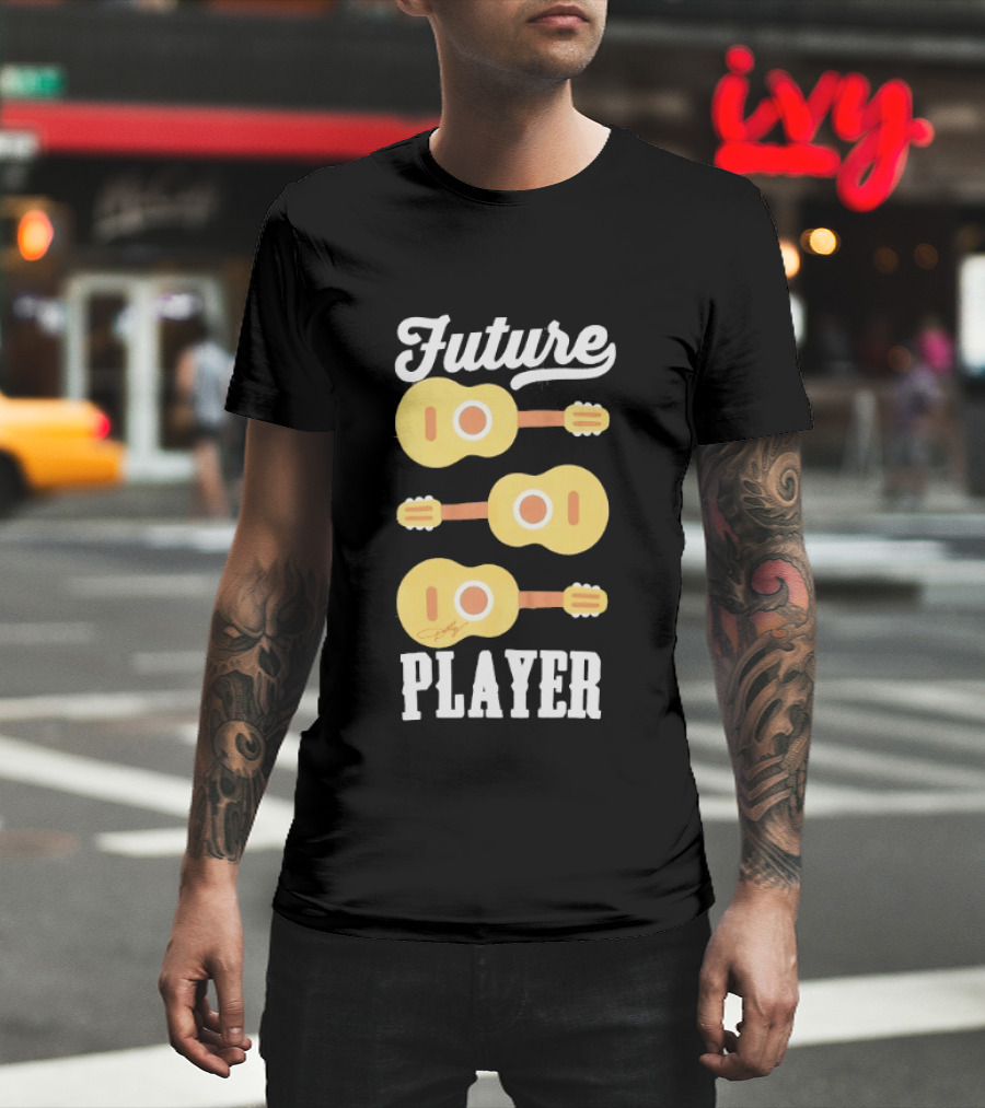 Future Dolly Guitar Music Player T-Shirt