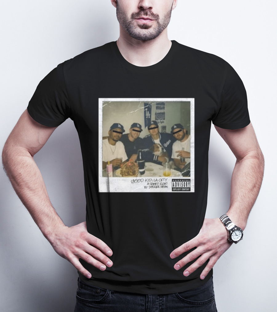 Good Kid La City A Short Film By Dodger Nation La Dodgers Baseball Team T-Shirt