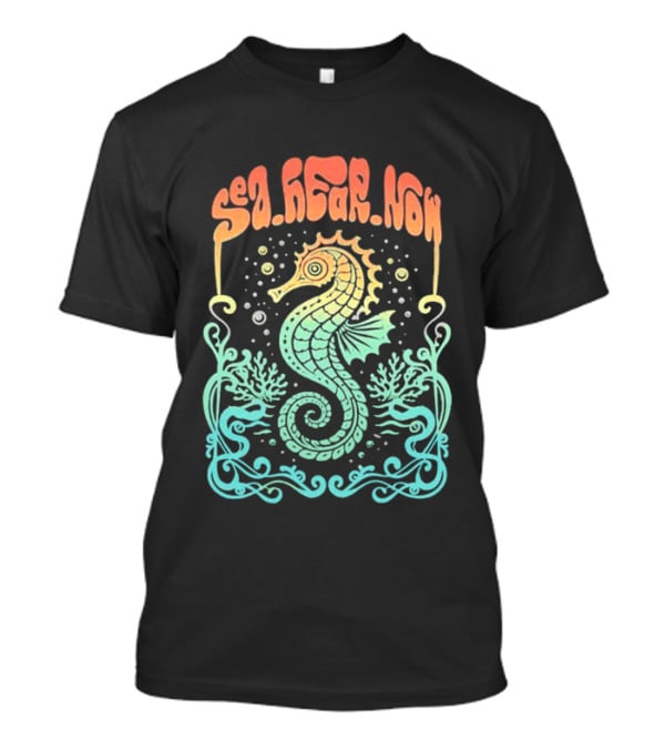 Sea Hear Now Seahorse 2026 Lineup Psychedelic Festival T-Shirt