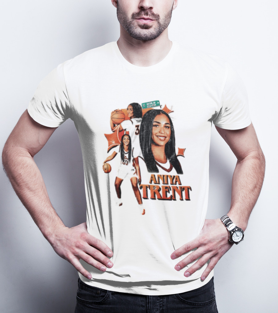 Aniya Trent Dayton Ohio Basketball Player The Burg Sign T-Shirt