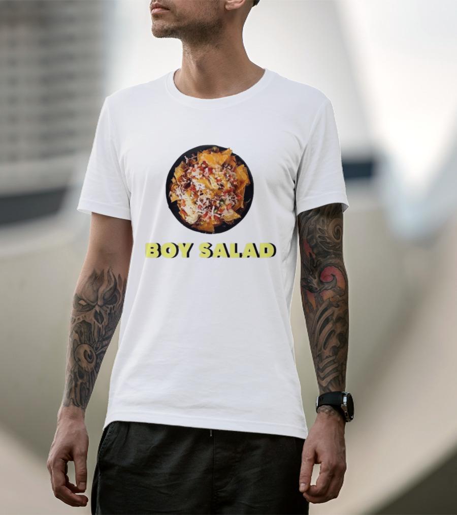 Boy Salad Nachos Snack Meme Food T-Shirt