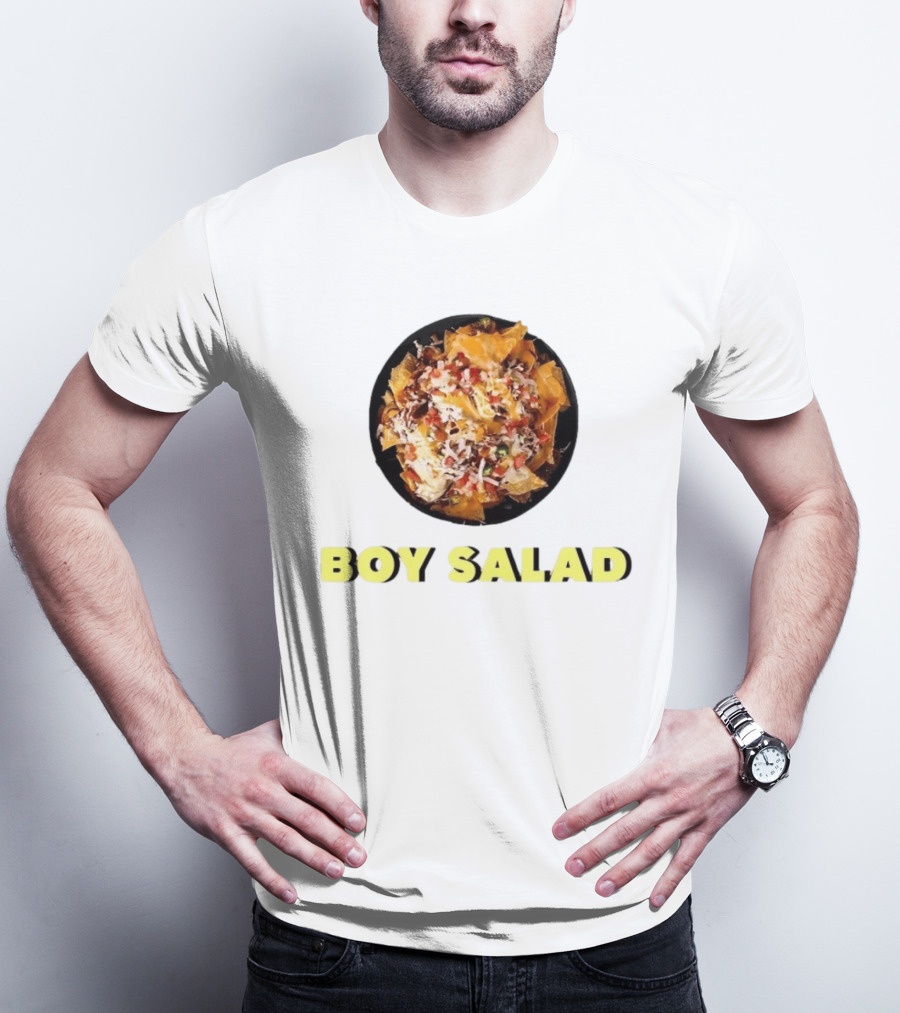 Boy Salad Nachos Snack Meme Food T-Shirt