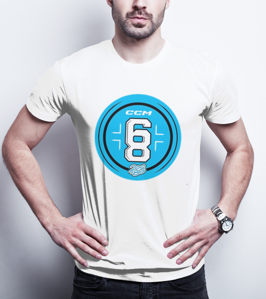 CCM 68 200×85 Tournament Series 2026 Iconic Blue Circle T-Shirt