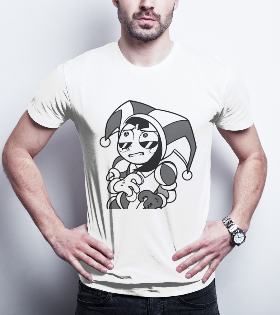 Jester Indie Animation Character Glitch Productions T-Shirt
