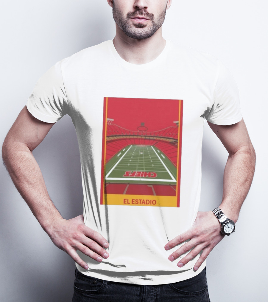 Kansas City Chiefs El Estadio Stadium Chiefs Field T-Shirt