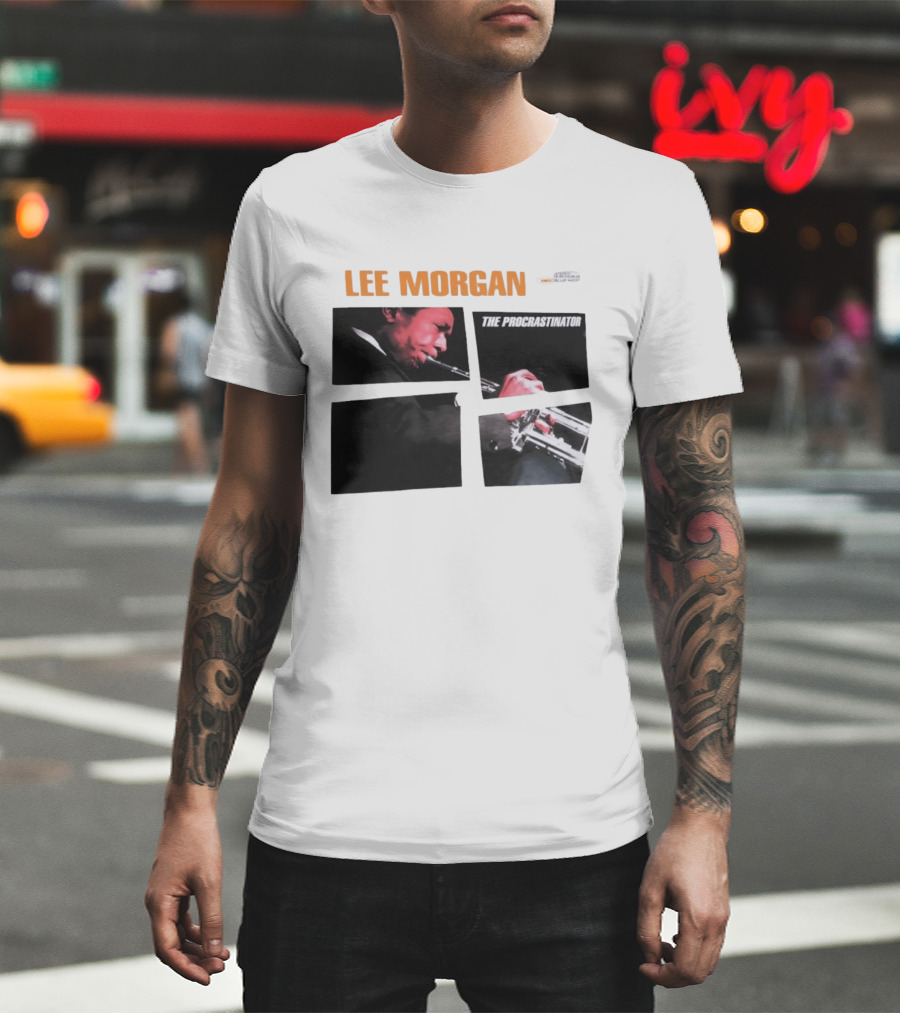 Lee Morgan The Procrastinator Blue Note T-Shirt