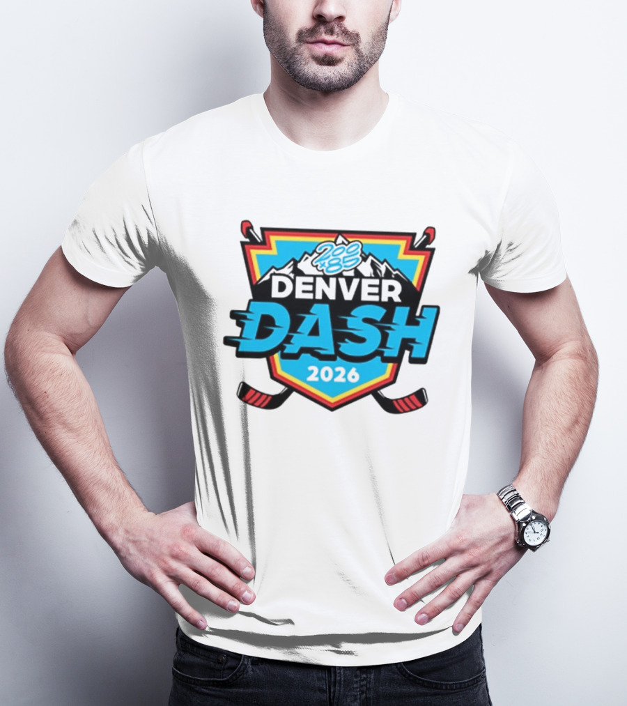 Denver Dash 2026 200×85 Tournament Series Hockey Event T-Shirt