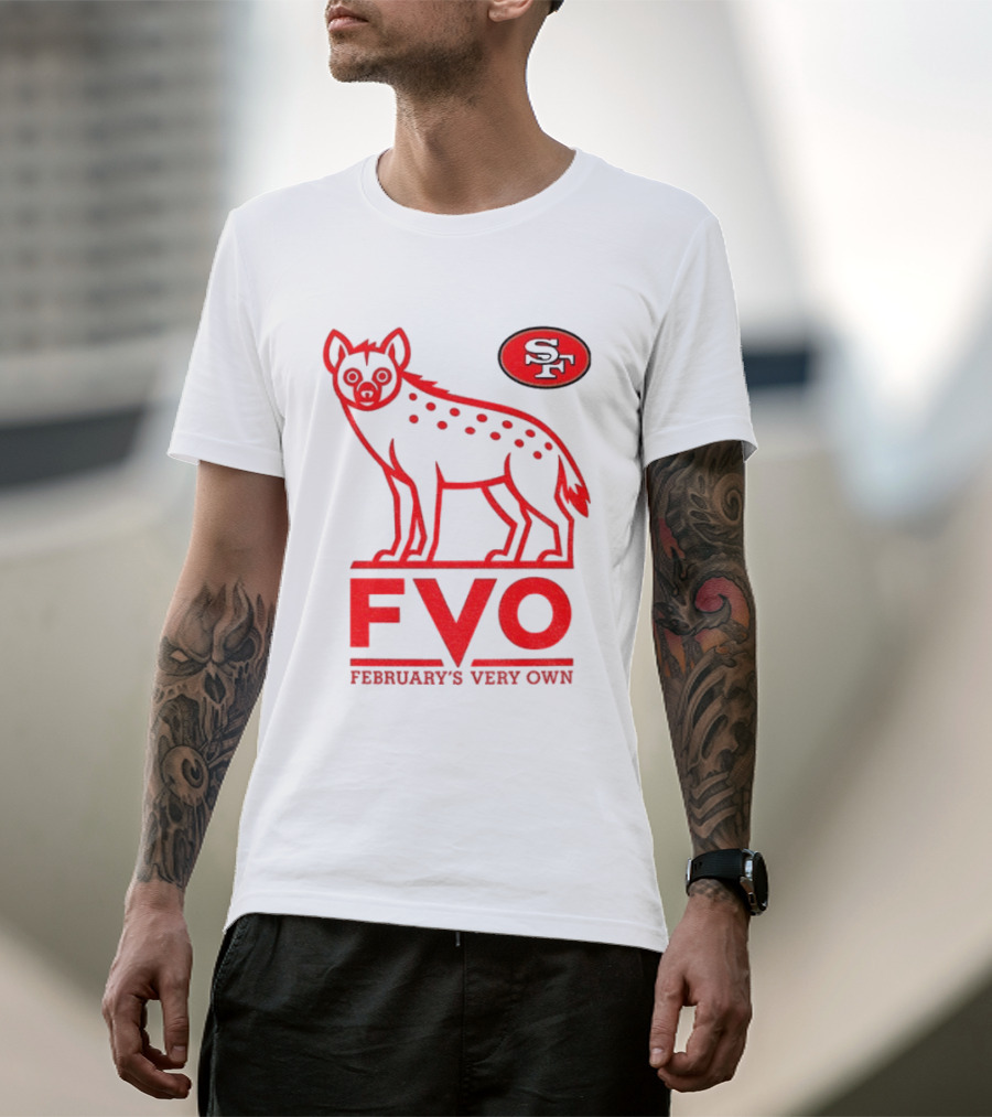 San Francisco 49ers Hyena FVO February's Very Own SF T-Shirt