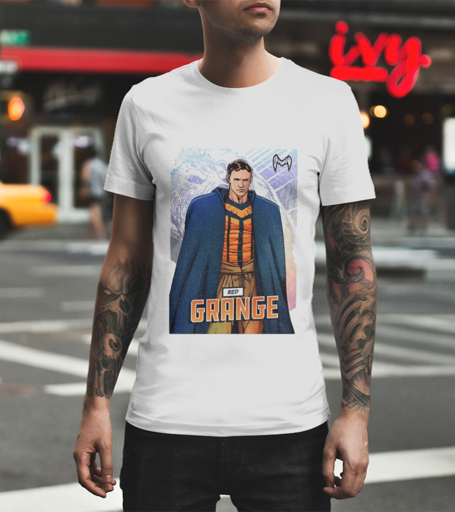 Harold Grange Red Grange Chicago Football Icon Legend T-Shirt