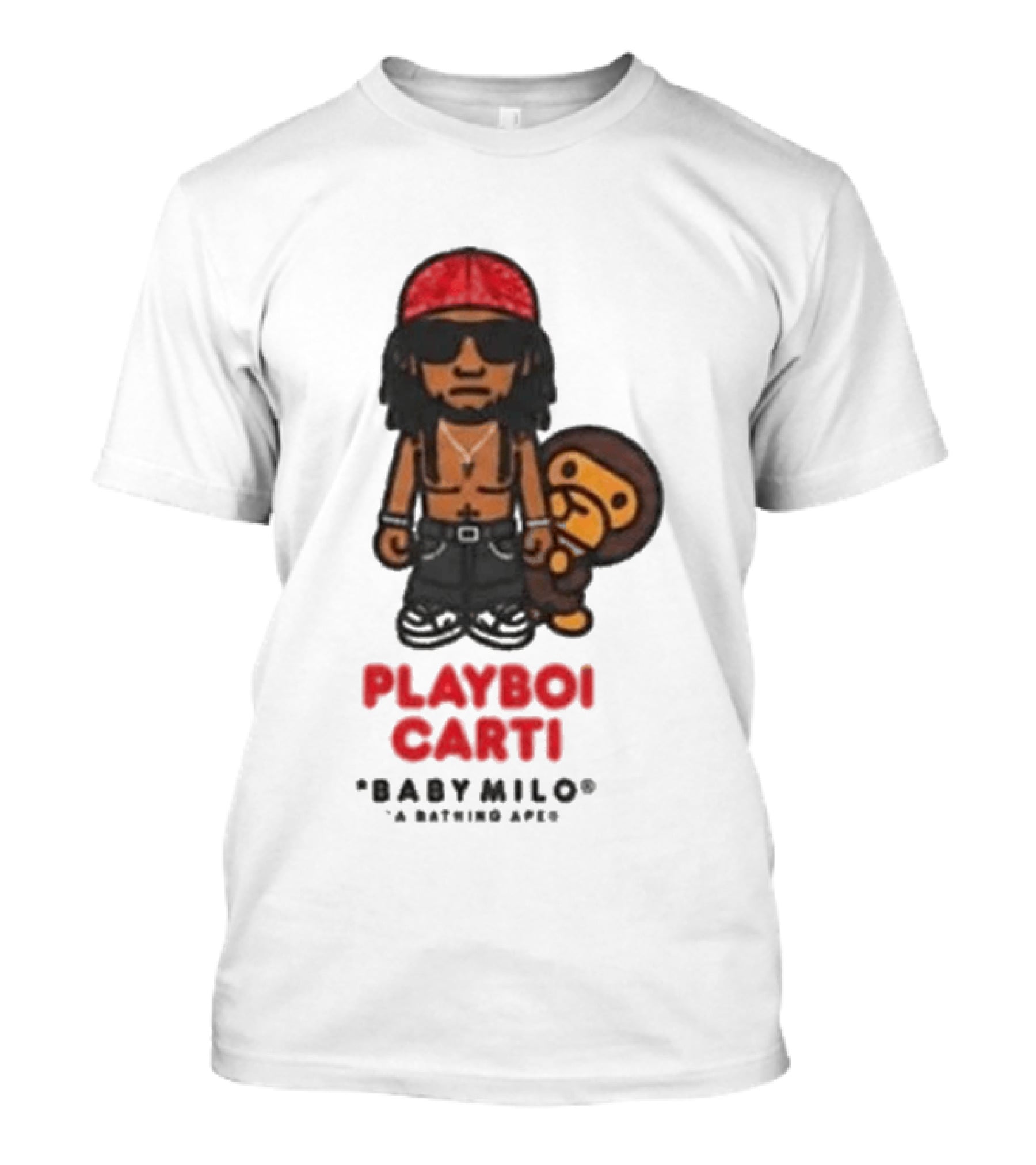 Playboi Carti Baby Milo A Bathing Ape Collaboration T-Shirt
