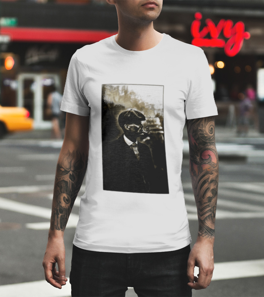 Thomas Shelby Smoke Peaky Blinders TV Series T-Shirt
