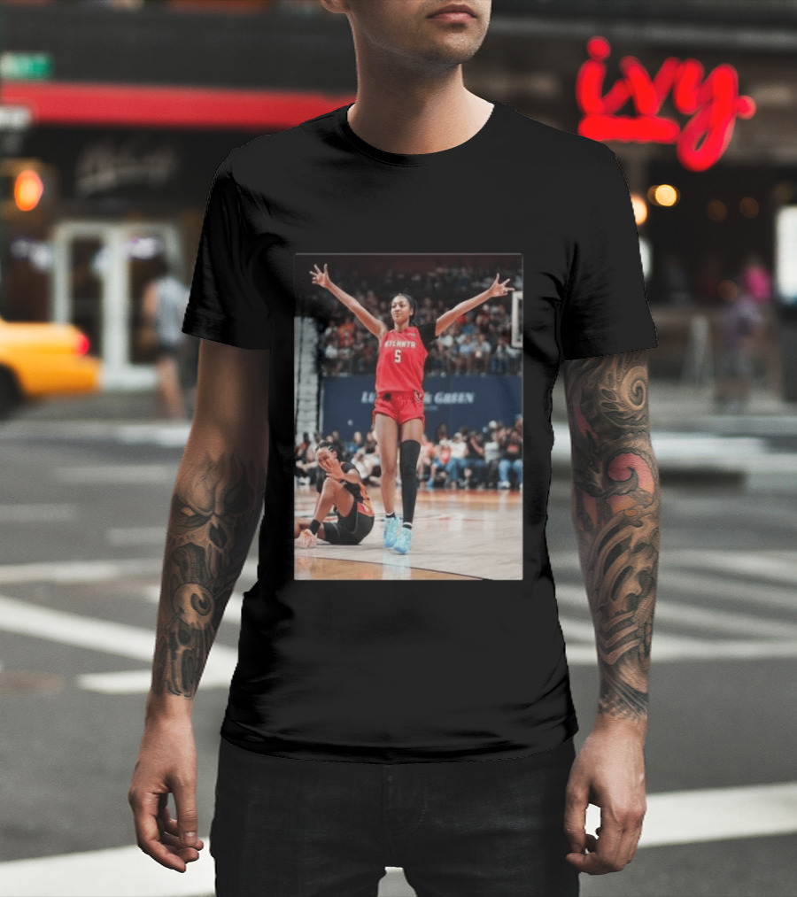 Angel Reese Celebrates 30th Double Double With 30 Points For Atlanta In Iconic Moment T-Shirt