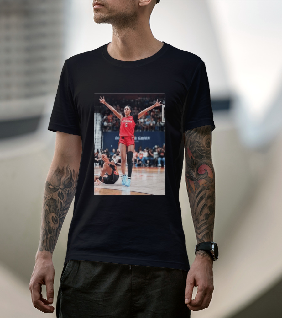 Angel Reese Celebrates 30th Double Double With 30 Points For Atlanta In Iconic Moment T-Shirt
