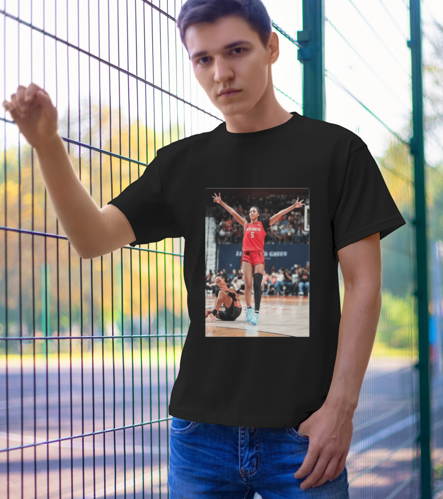Angel Reese Celebrates 30th Double Double With 30 Points For Atlanta In Iconic Moment T-Shirt