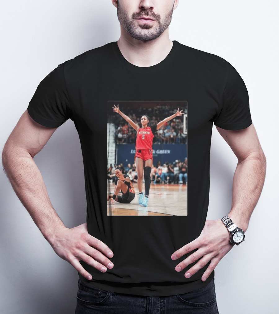 Angel Reese Celebrates 30th Double Double With 30 Points For Atlanta In Iconic Moment T-Shirt