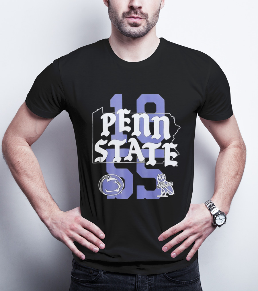 Penn State Nittany Lions 1855 OVO October's Very Own Owl T-Shirt