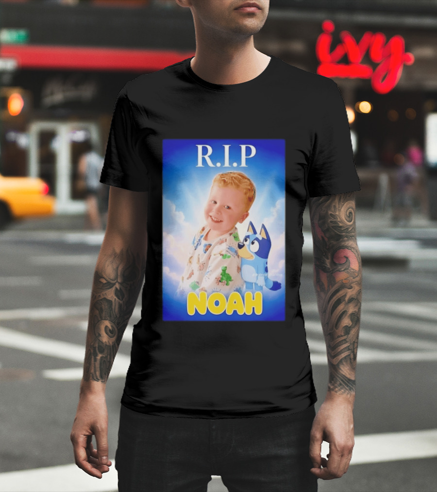 RIP Noah In Loving Memory Bluey T-Shirt