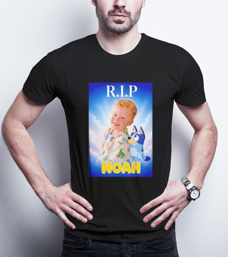 RIP Noah In Loving Memory Bluey T-Shirt