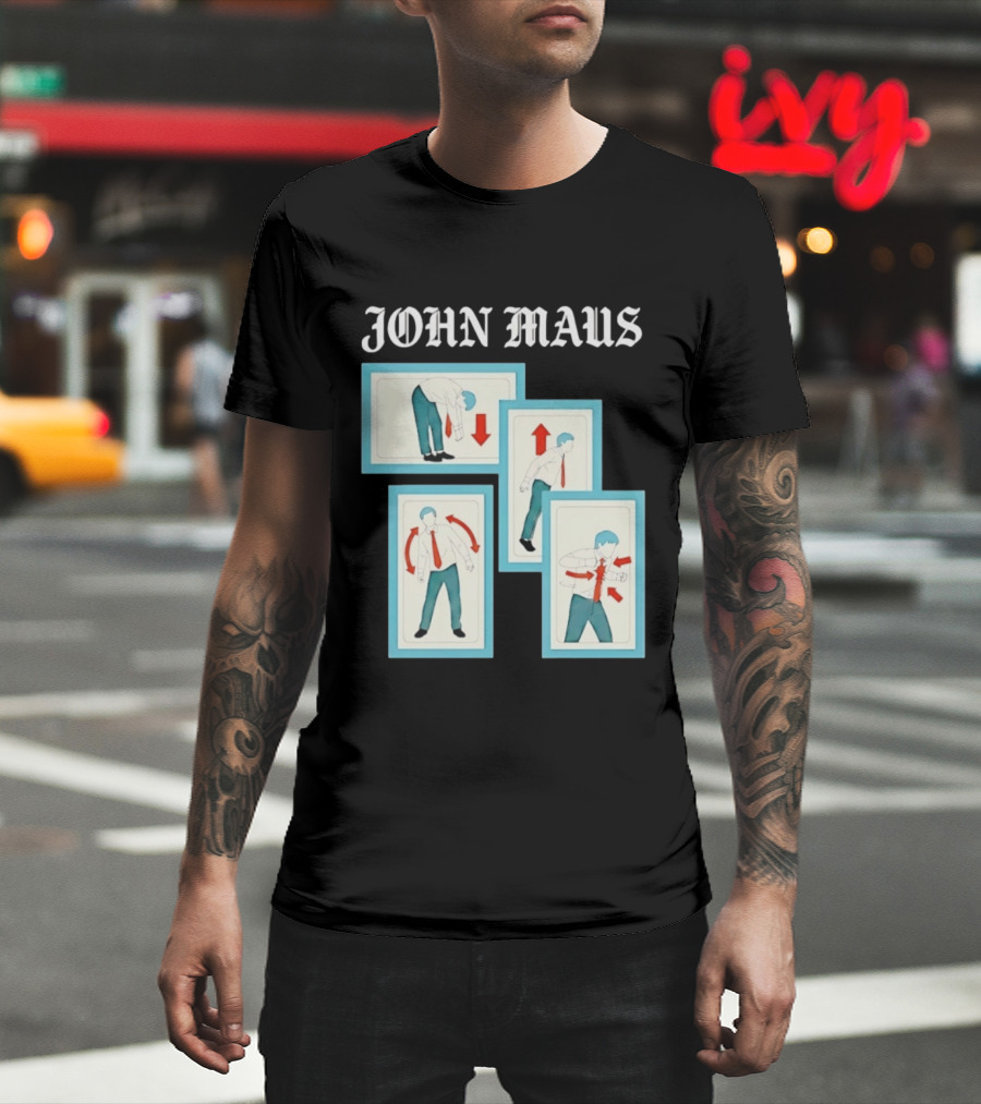 John Maus Synth Pop Indie Music Performance Illustrations T-Shirt